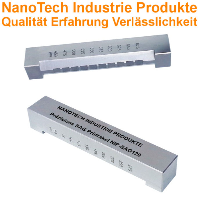 Professional SAG film applicator test squeegee - DIN EN ISO ASTM