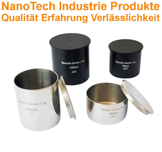 Professional density cup ASTM EN DIN ISO