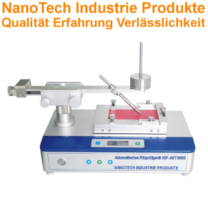 ISO 1518 Scratch test for paints and varnishes - NANOTECH INDUSTRY PRODUCTS